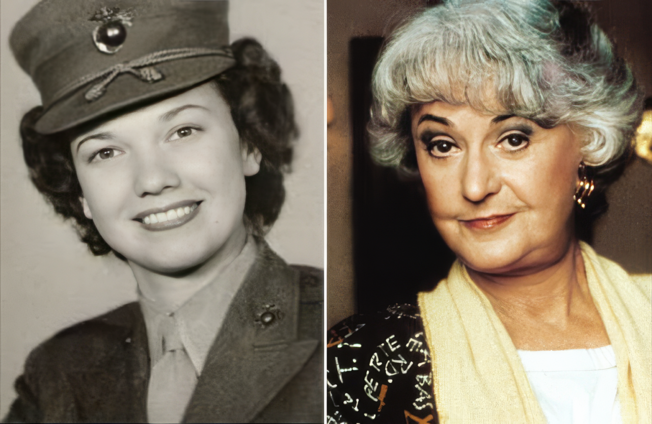 SSgt Bernice Frankel (Bea Arthur), U.S. Marine Corps (1943-1945 ...