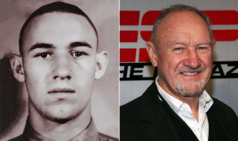 Cpl Eugene Hackman (Gene Hackman), U.S.Marine Corps (1946–1951 ...