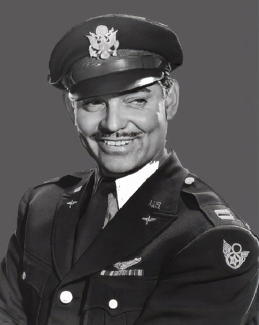 Maj Clark Gable, U.S. Army Air Forces (1942-1947) - TogetherWeServed Blog