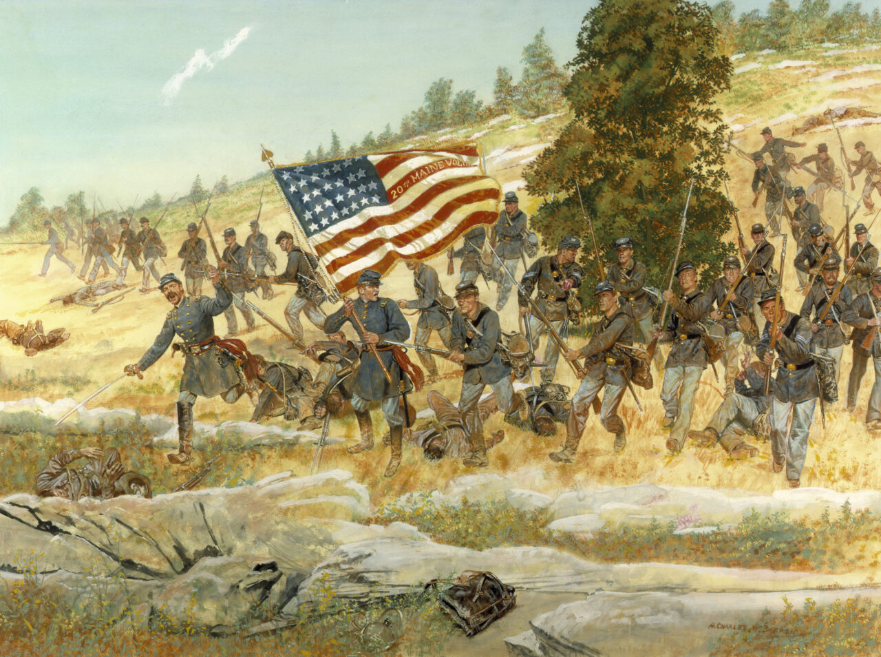 Famous Army Units: The 20th Maine Infantry Regiment - TogetherWeServed Blog