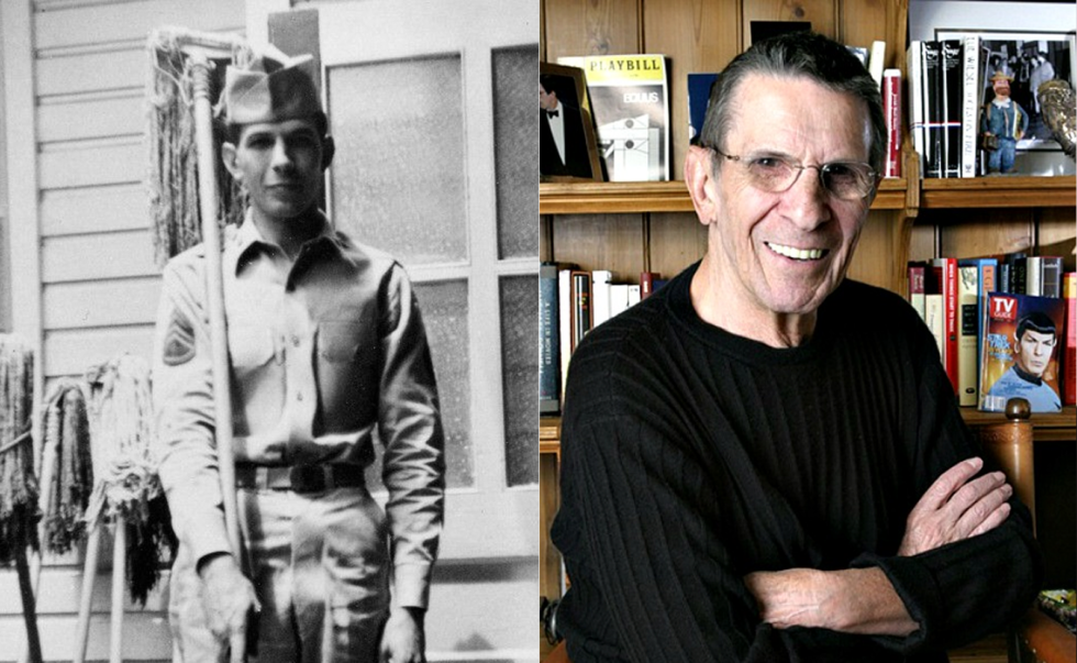 SSG Leonard Nimoy, U.S. Army Reserve (1953-1955) - TogetherWeServed Blog