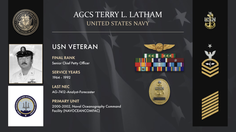 AGCS(NAWS) Terry L. Latham, U.S. Navy (1964-1992) - TogetherWeServed Blog